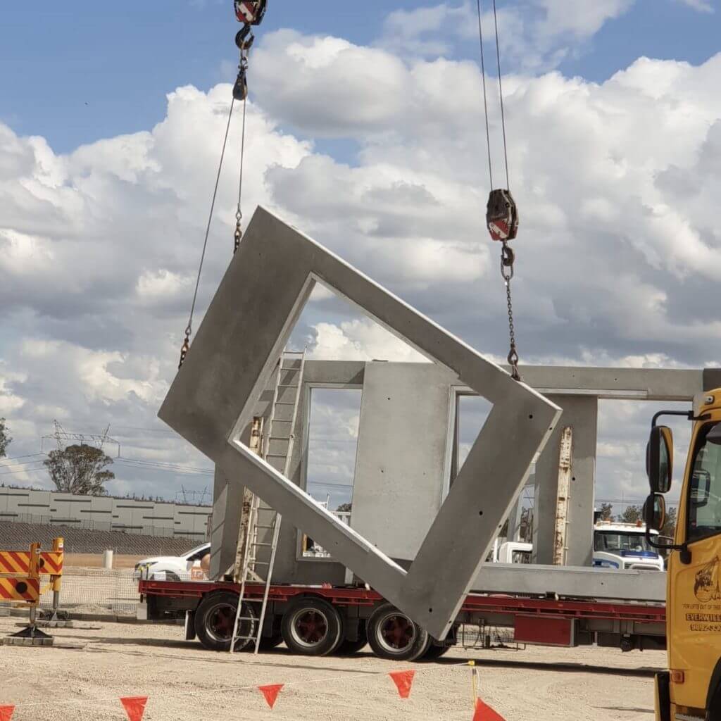 Precast Panel Erection | Total Precast